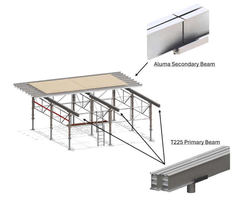 Aluma 165 Beam (Secondary Beam) - O'Shea Plant Hire